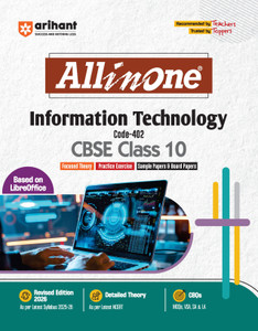 Arihant All in One Information Technology Class 10 for CBSE Exams 2025 ...