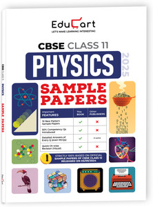 Educart CBSE Sample Question Papers Class 11 Physics Book (For 2025 ...