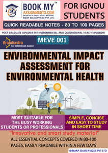 IGNOU MEVE 1 Environmental Impact Assessment for Environmental Health ...