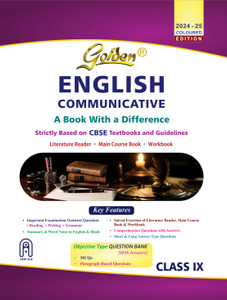 Golden English Communicative: Based on New CBSE Textbooks for Class - 9 ...