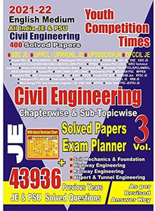 English Medium)Civil Engineering Chapter-wise Solved Papers/Exam ...
