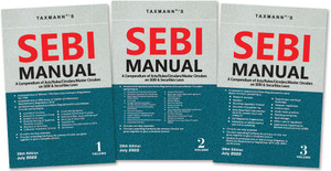 Taxmann's SEBI Manual (Set of 3 Vols.) – Compendium of the Annotated ...