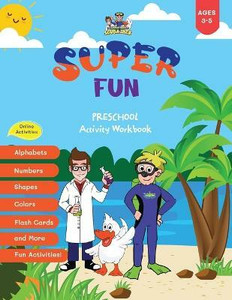 Super Fun Preschool Activity Workbook 3-5: Buy Super Fun Preschool ...