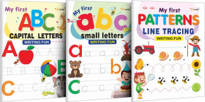 My First Capital Letters ABC, Small Letters abc and Line Tracing ...