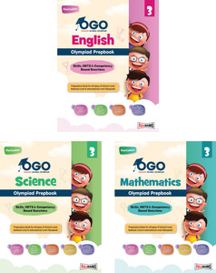 Full Marks OGO Olympiad Books for Class 3 | Combo of 3 Books (Math ...