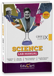 Educart CBSE Lab Manual Class 9 Science Book for 2024 Exam (Based on ...