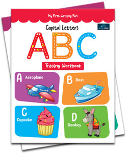 My First Writing Fun Capital Letters Abc Tracing Workbook: Buy My First ...