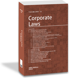 Taxmann's Corporate Laws | POCKET Edition – Authentic & Comprehensive ...