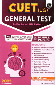 CUET (UG) General Test With Chapter-Wise Past Year Question and Sample ...
