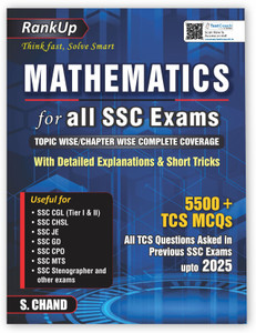RankUp Mathematics for all SSC Examinations Book 2025 - 2026 (in ...