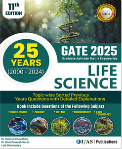 GATE Life Science Previous Year Solved Papers - (2000-2024) PYQs ...