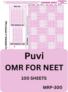Neet Omr 100 Sheets for Practice: Buy Neet Omr 100 Sheets for Practice ...