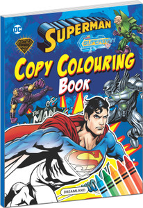 Superman Copy Colouring Book: Buy Superman Copy Colouring Book by ...