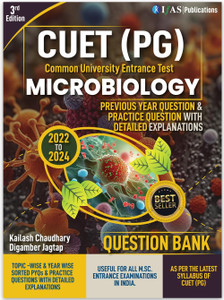 Cuet-(Pg) Microbiology -Pyq and Pratice Question with Explanation Book ...
