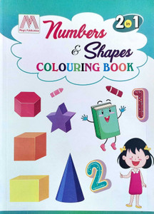 Colouring Book Numbers & Shapes: Buy Colouring Book Numbers & Shapes by ...