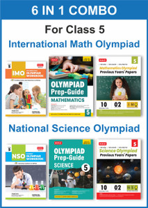 MTG Class-5 (Mathematics & Science) IMO-NSO Olympiad Workbook, Prep ...