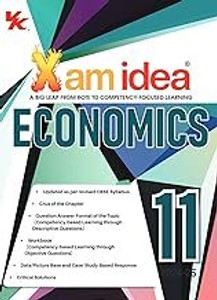 Xam idea Economics Class 11 Book | CBSE Board | Chapterwise Question ...