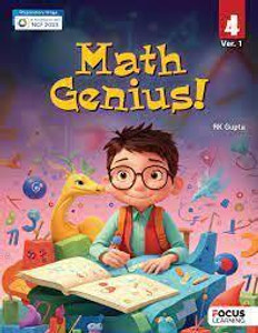 MATHS GENIUS VER .1 CLASS -4: Buy MATHS GENIUS VER .1 CLASS -4 by R K ...