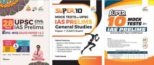 28 Years Upsc IAS/ Ips Prelims Topic-Wise Solved Papers (1995 - 2021 ...