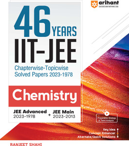 46 Years Iit Jee Chapterwise Solved Chemistry: Buy 46 Years Iit Jee ...