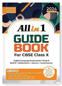 Cbse All in 1 Guide Book for 2024 Examination : Class X (Edition-1 ...