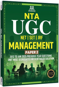 UGC NET Management Paper 2 Book | Previous Year Solved Papers - 2025 ...