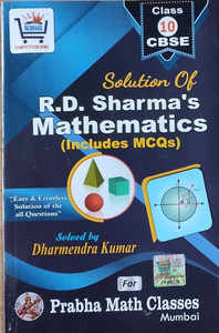 Solution of RD Sharma mathematics class 10th edition 2023 Also for 2024 ...
