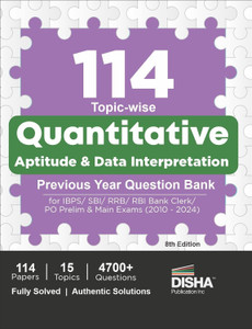 114 Topic-Wise Quantitative Aptitude & Data Interpretation Previous ...