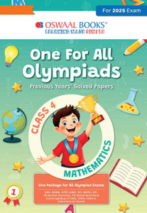 One for All Olympiads Previous Years' Solved Papers Class 4 Maths For ...