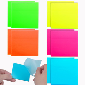 Flipkart.com | Peeplvalue Sticky Notes 100 Sheets Plastic sticky notes ...