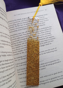 Styleensbysaakshi Gold glitter Resin Bookmark Resin Bookmark Price in ...