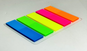 Fobzzy Rectagular Plastic Flags Index Tabs Sticky Notes Bookmark Price ...