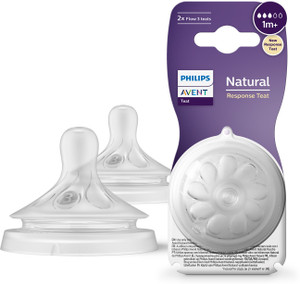 Philips Avent Natural Response Teat SCY963/02 | 1m+ age | Flow 3 | BPA ...