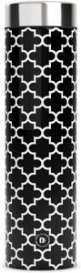 EB-Everything Beautiful Steel Water Bottle Smooth Black for Kids Adults ...