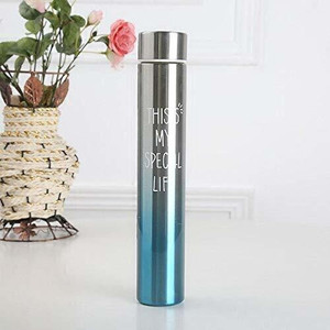 CherryBox Slim Thin Stainless Steel Vacuum Insulated Thermos Water ...