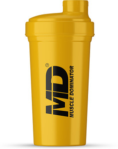 Muscle Dominator Shaker Bottle for Protein Shake & Water, 100% ...