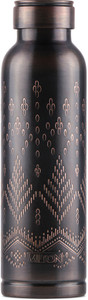 MILTON Copper Swasth Water Bottle, 940 ml, Black Ethnic 940 ml Bottle ...