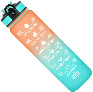 Flipkart.com | S CAPPER Unbreakable Water Bottle with Motivational Time ...