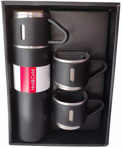 GLARIXA Vacuum Insulated Thermos Gift Set - Hot and Cold Travel Flask ...