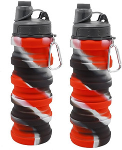 Da Novira Silicon Expandable & Foldable LightWeight Water Bottle 500ml ...