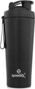 SPEEDEX Stainless Steel Workout Protein Gym Shaker Bottle with Blender ...