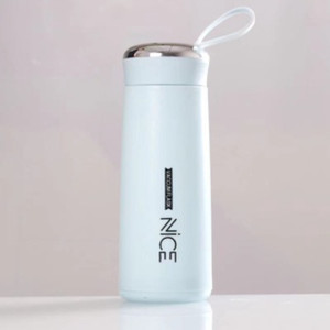 TDX Nice Borosilicate Bottle/Cup/Coffee Mug/Flask, Hot and Cold 400ml ...