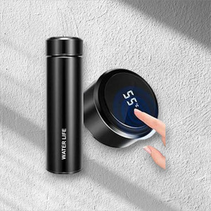 Water Life Smart Vacuum Insulated Water Bottle with LED Temperature ...