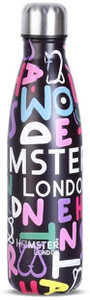 hamster london Holo Neon Bottle Stainless Steel Insulated Water Bottle ...