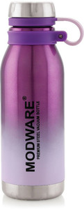 MODWARE Insulated Stainless Steel Vacuum Water Bottle with Threaded Lid ...