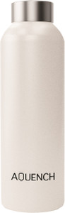 AQUENCH Stainless Steel Fridge Water Bottle With Steel Bidded Cap 1000 ...