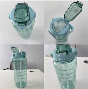 SeaRegal 2L UNBREAKABLE WATER BOTTLE WITH SIPPER. 2000 ml Plastic ...
