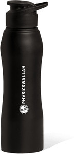PW Physics Wallah 750 ML Stainless Steel Water Bottle 750 ml Steel ...