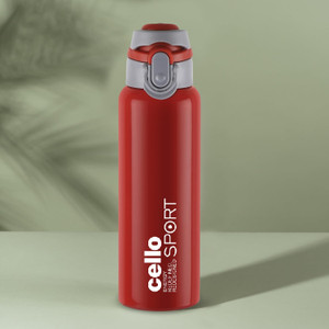 cello Punch Stainless Steel, Double Walled, Vacusteel Water Flask 600 ...