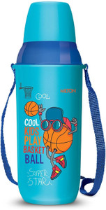MILTON Kool Kid 650 Plastic Insulated Water Bottle with Belt & Straw ...